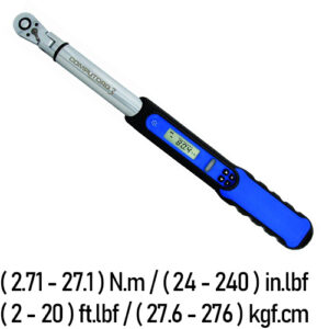 2401CI3 CDI Digital Torque Wrench (2.71 to 27.1) N.m - MRM Metrology