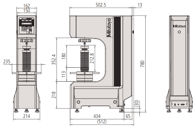 810-194-31A Mitutoyo Rockwell Hardness Testing Machine
